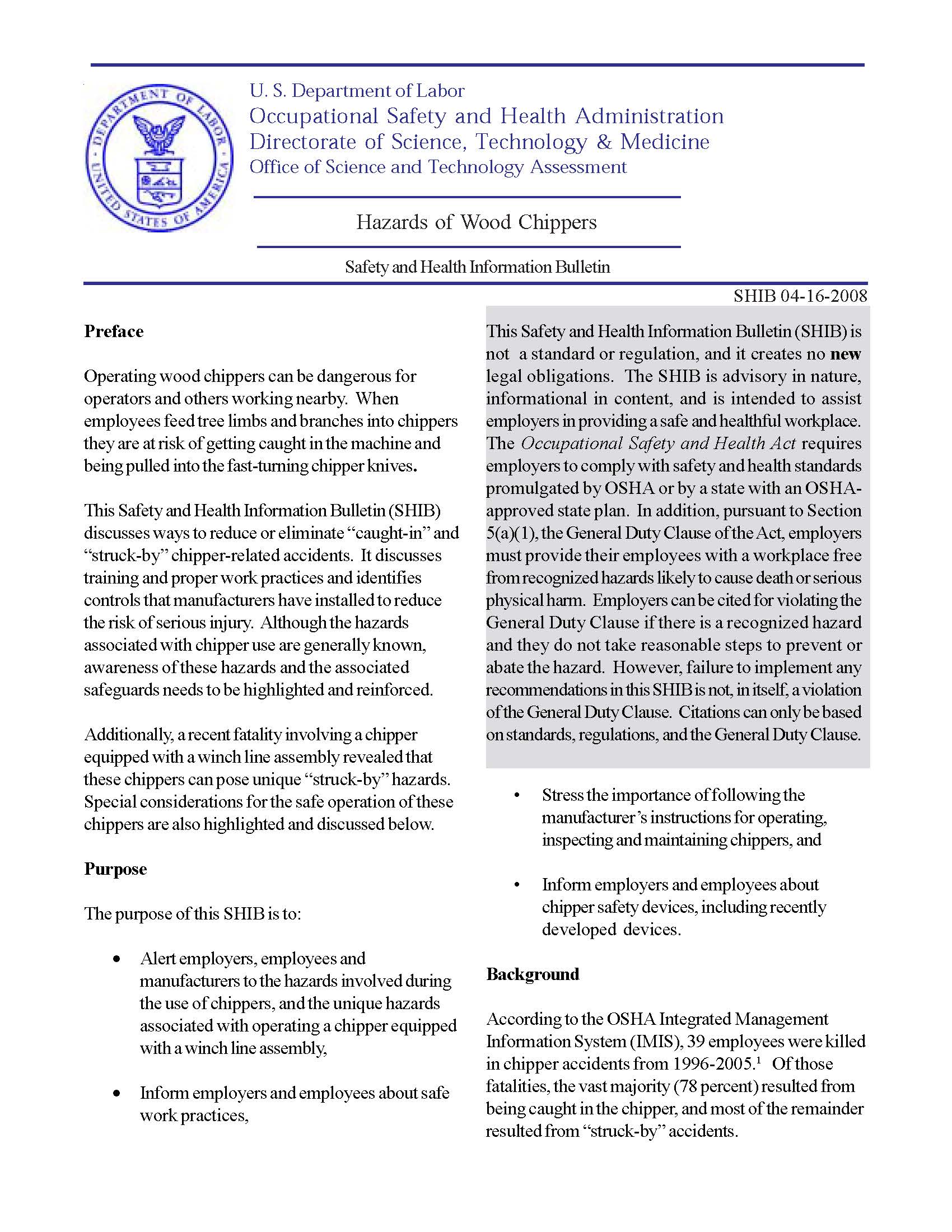 Additional Safety Resources | Wood Products Workers Comp